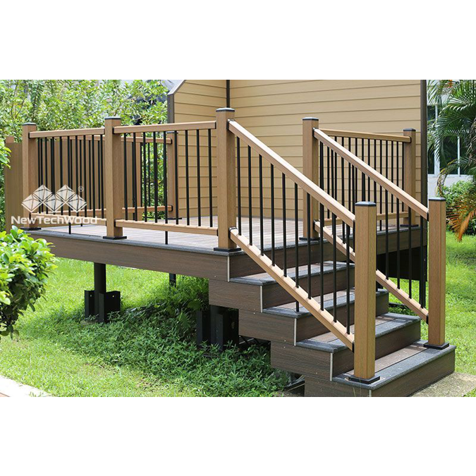Objetos BIM - ¡Descarga gratis! NewTechWood - Railing | BIMobject