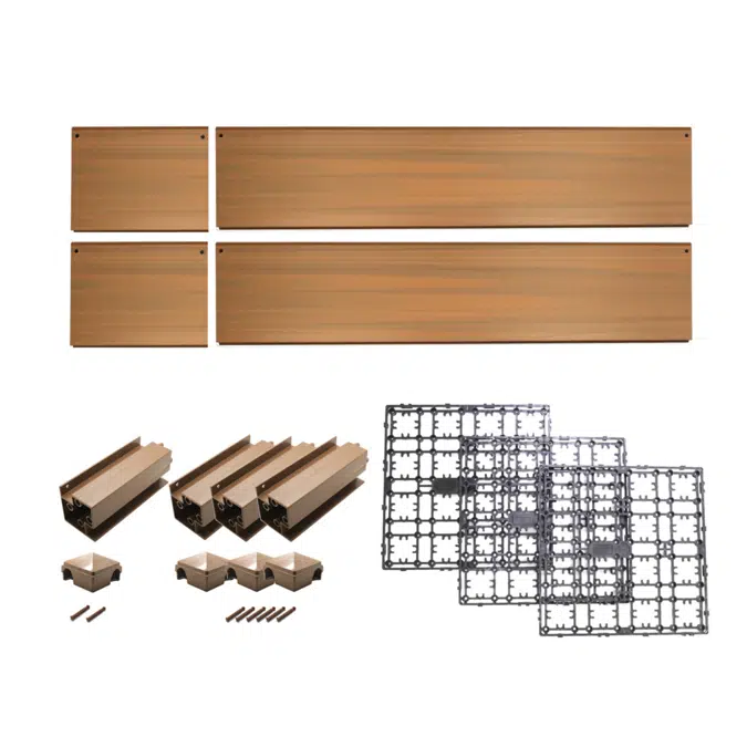 Last ned gratis BIM-innhold fra BIMobject NewTechWood - Garden Planter ...