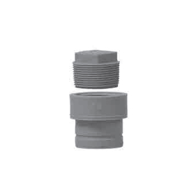 BIM objects - Free download! Clean-Out Adapter With Plug - Plenum Plus ...