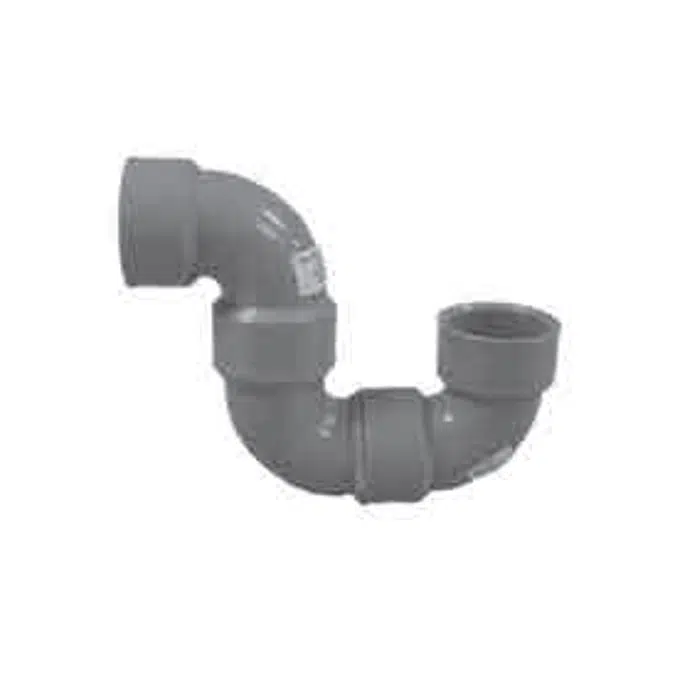 Objetos BIM - ¡Descarga gratis! P-Trap - RBP - Nonadjustable Trap ...