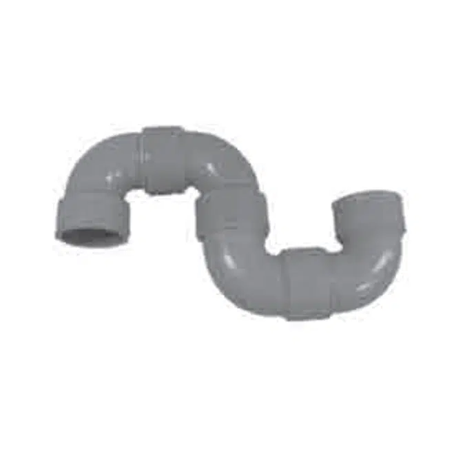 BIM objects - Free download! Nonadjustable Trap - RBP S - Blueline ...