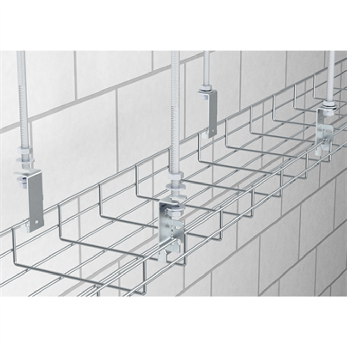 BIM objects - Free download! Wire Mesh Cable Tray | BIMobject