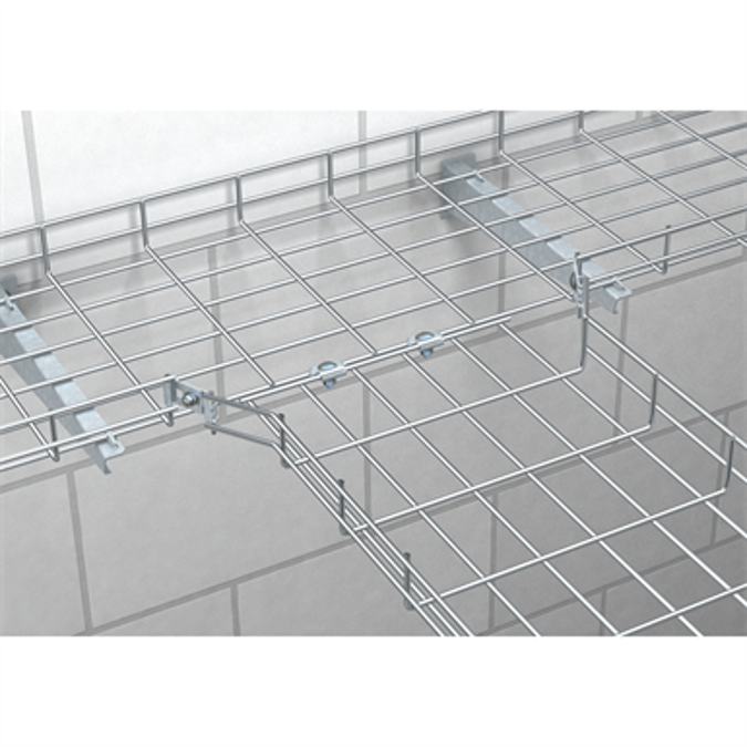 BIM objects - Free download! Wire Mesh Cable Tray | BIMobject