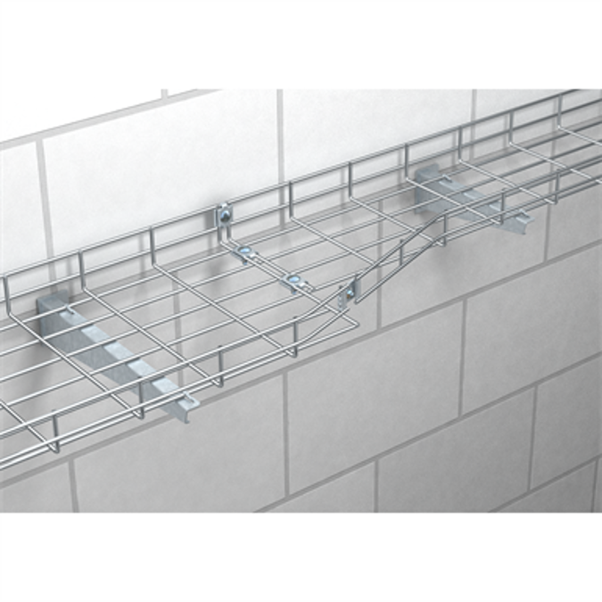 BIM objects - Free download! Wire Mesh Cable Tray | BIMobject