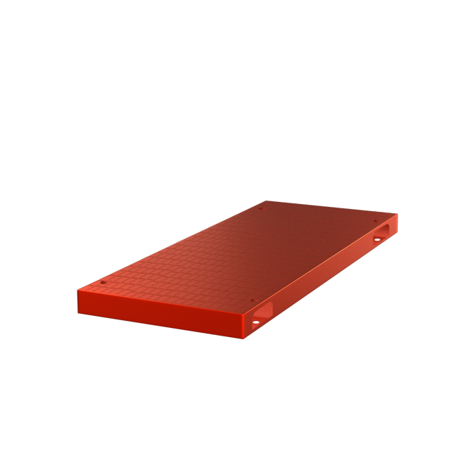 BIM objects - Free download! SYS Steelwork Steel Deck Checkered-1000mm | BIMobject