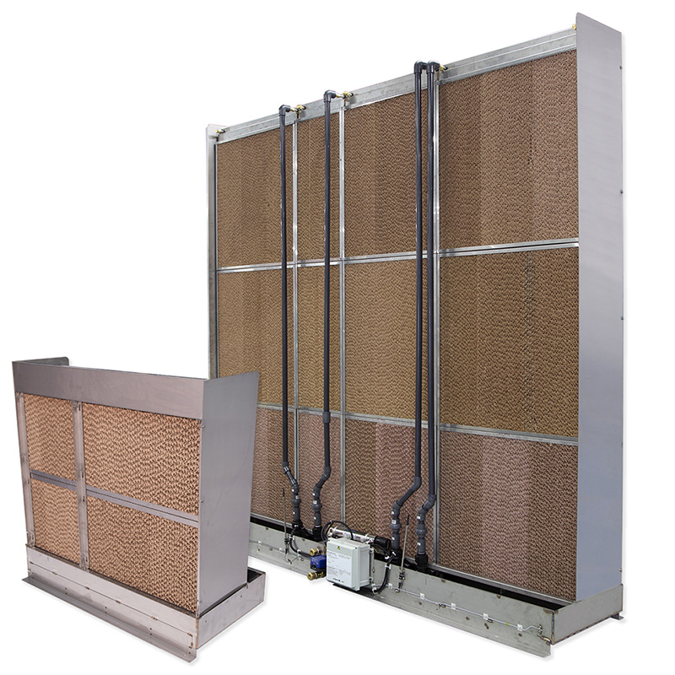 BIM objects - Free download! Adiatec® Wetted Media System | BIMobject