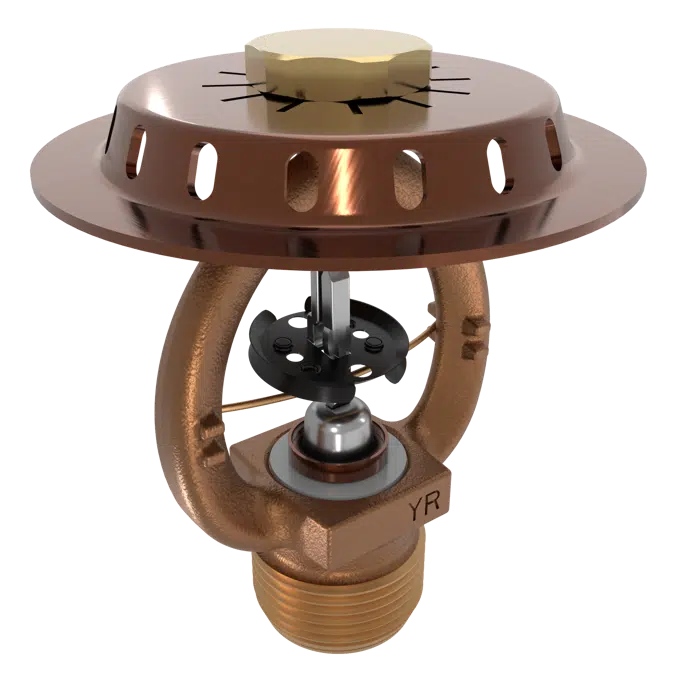 BIM objects - Free download! VK520 - ESFR Upright Sprinkler (K14 ...