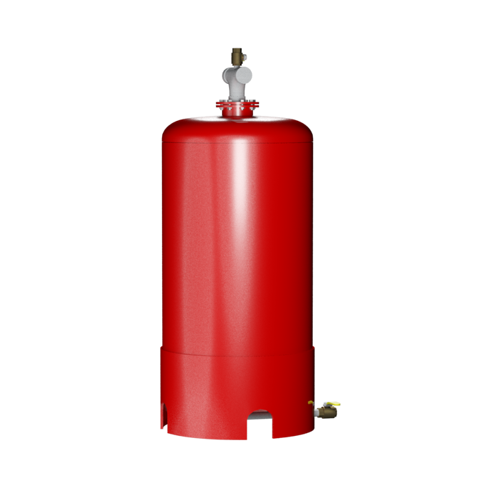 BIM objects - Free download! Foam Bladder Tank - Vertical | BIMobject