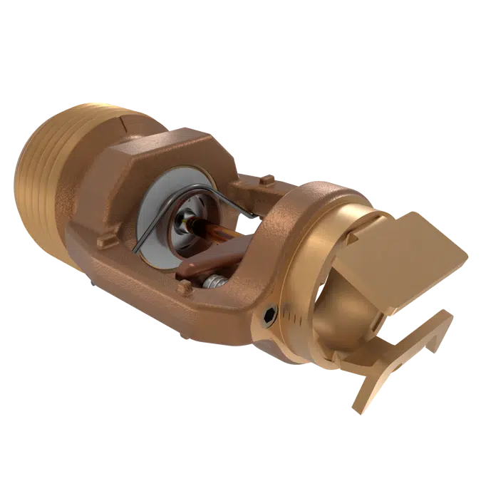 BIM objects - Free download! VK360 - Quick Response Horizontal Sidewall Sprinkler (K8.0) | BIMobject