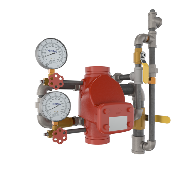BIM objects - Free download! Model J-1 Alarm Check Valve | BIMobject