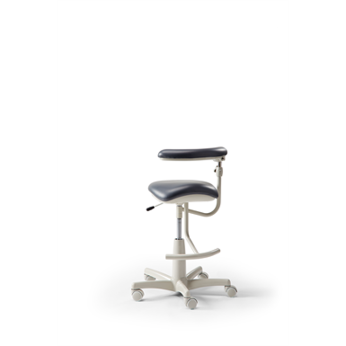 BIM objects - Free download! Dental Assistant's Stool | BIMobject