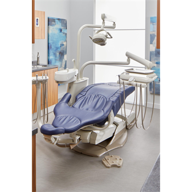 BIM objects - Free download! UltraComfort® Dental Chair, console mount ...