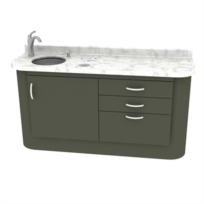 BIM objects - Free download! Synthesis® Side Station - O2 | BIMobject