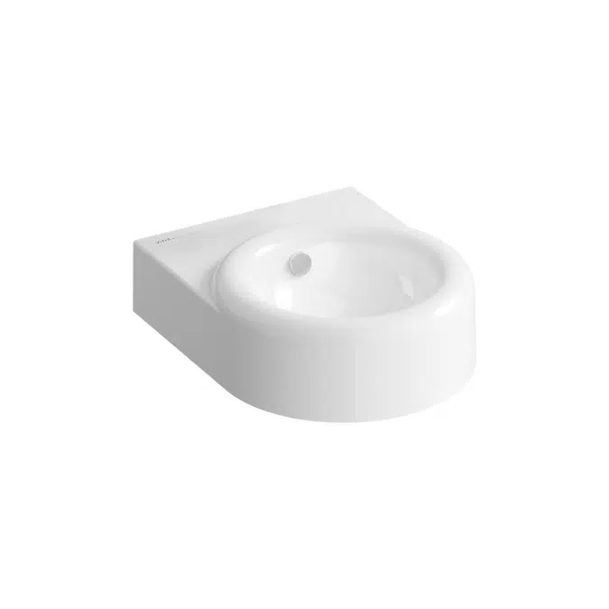 BIM objects - Free download! WashBasin - 40cm - Wall Hung - Liquid ...