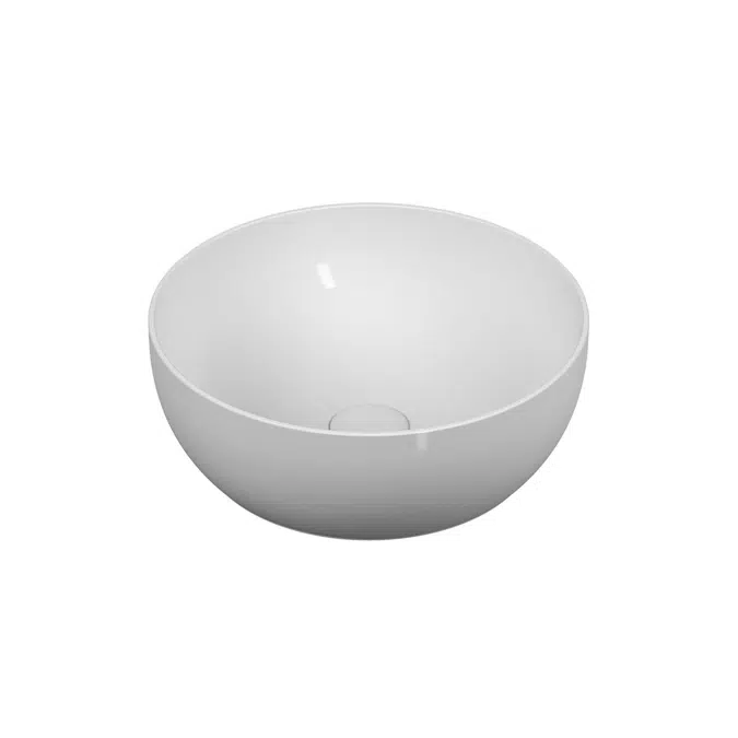 BIM objects - Free download! Wash Basin - Counter Top - 40cm - Bowl ...