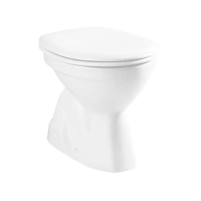 BIM objects - Free download! WC Pan - Floor Mounted - Close Coupled ...