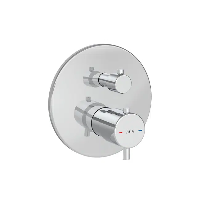 BIM objects - Free download! ShowerMixer-BuiltIn-Thermostatic-Vitra ...