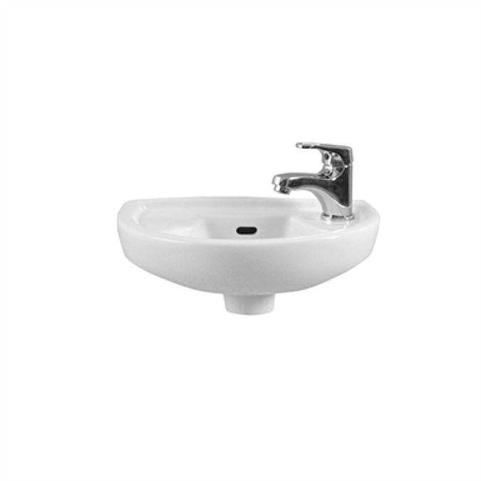 BIM objects - Free download! Wash Basin-38cm - Arkitekt Series - VitrA ...