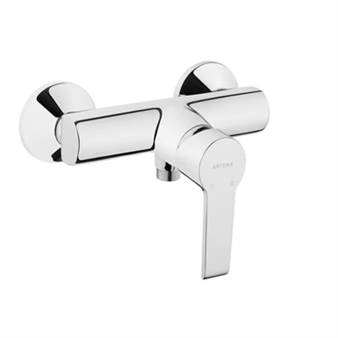 BIM objects - Free download! Shower Mixer - (Built-in) - Axe S Series ...