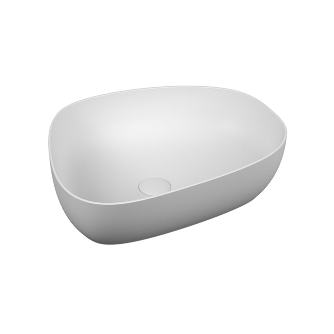 BIM objects - Free download! Wash Basin - Countertop - 56cm ...