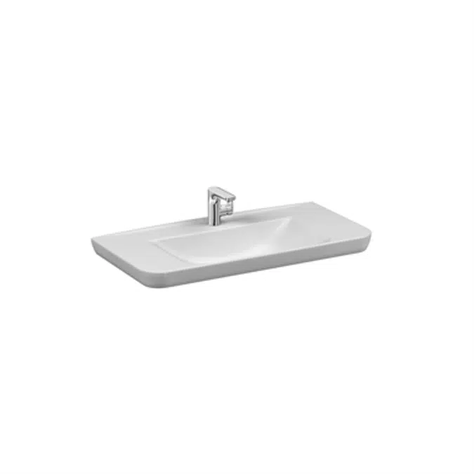 BIM objects - Free download! WashBasin - VanityBasin, 100cm ...