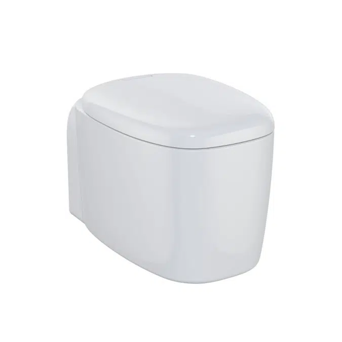 BIM objects - Free download! WC - Wall Hung - 55cm - With Bidet ...