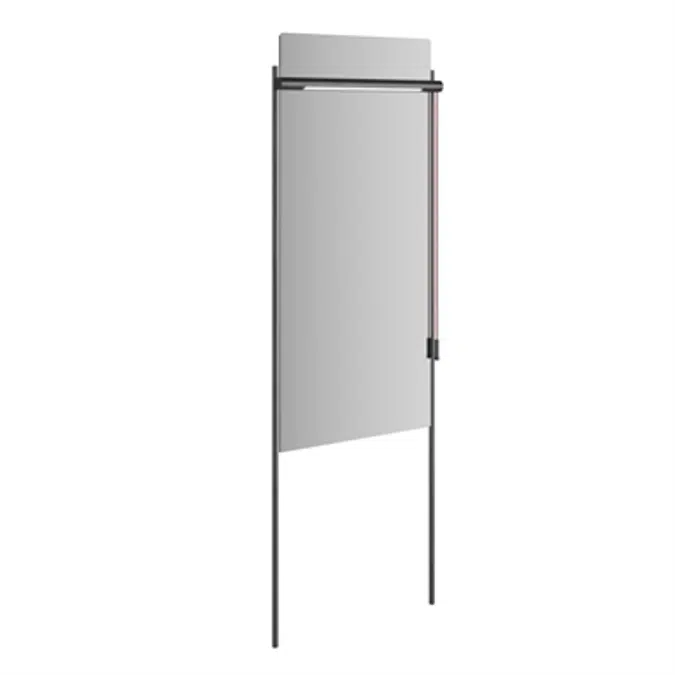 BIM objects - Free download! Mirror - Illuminated Flat Mirror - 40cm ...