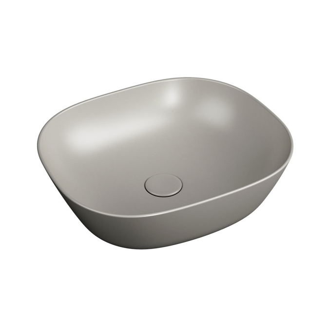 BIM objects - Free download! Wash Basin - Square Low Bowl - 45cm ...