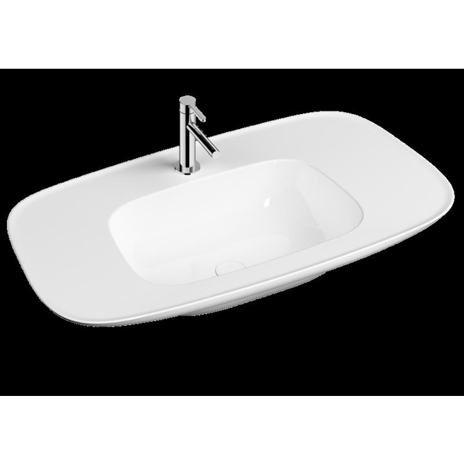 BIM objects - Free download! Wash Basin - 100cm - Plural Series - VitrA ...