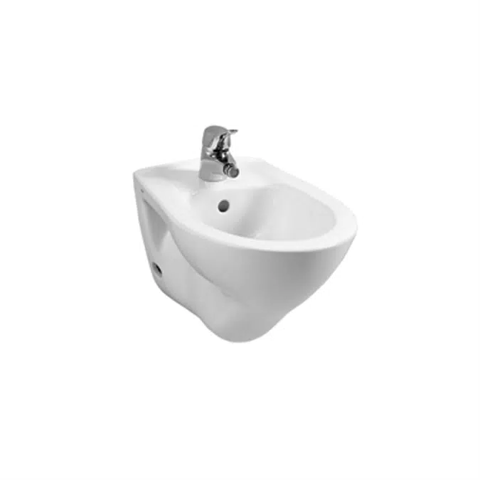 BIM objects - Free download! Bidet - Wall Mounted - Arkitekt Series ...