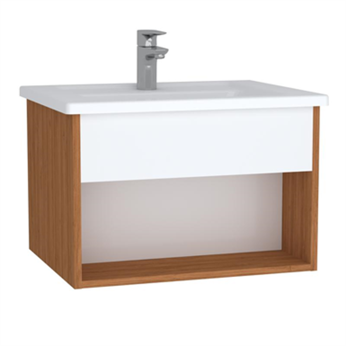 BIM objects - Free download! Washbasin Unit - 60cm - Hotel Unit ...
