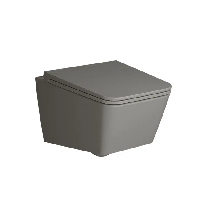 BIM objects - Free download! WC - Wall Mounted WC - Equal Series ...