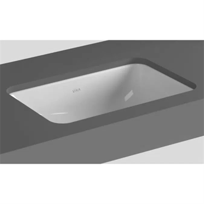 BIM objects - Free download! Wash Basin - Undercounter - 43cm - S20 ...