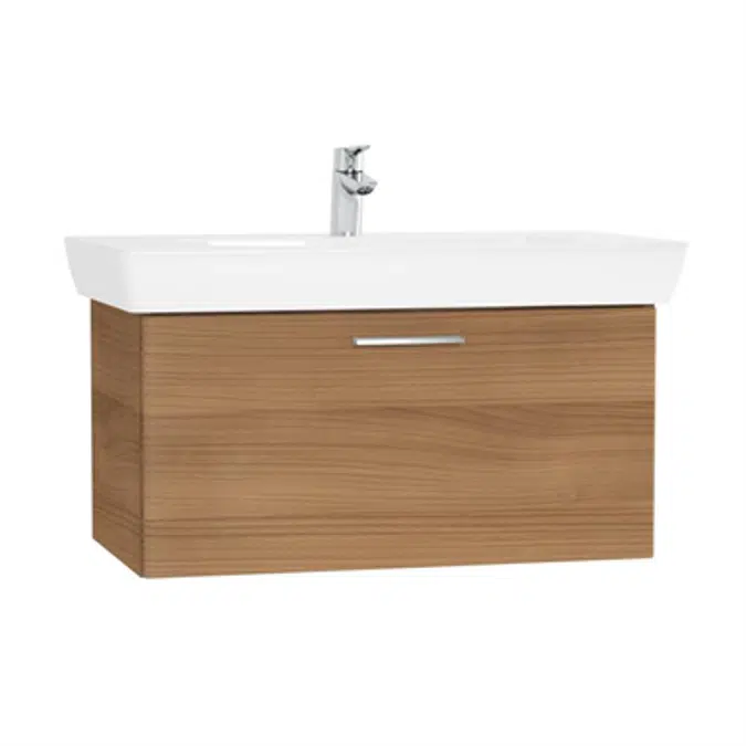 BIM objects - Free download! Washbasin Unit - 65cm 85cm - With 1 Drawer ...