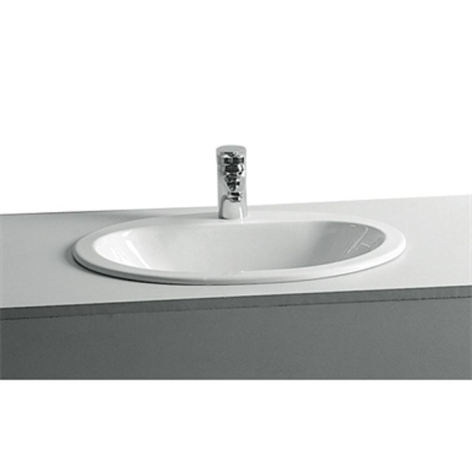 BIM objects - Free download! Wash Basin - 60cm - Counter Top - Arkitekt ...