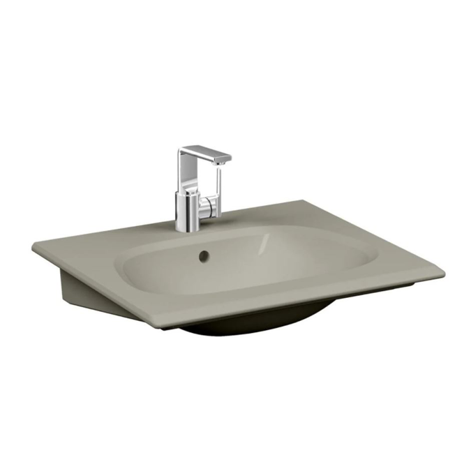 BIM objects - Free download! Wash Basin - Vanity Basin - 60cm - Frame ...