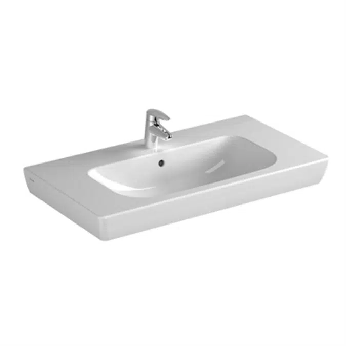 BIM objects - Free download! Wash Basin - 85cm - S20 Series - VitrA ...