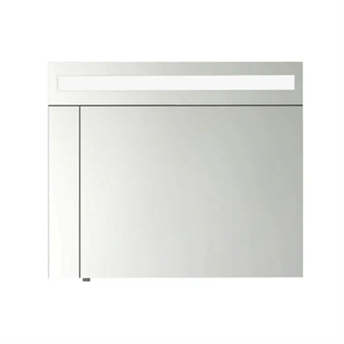 BIM objects - Free download! Illuminated Mirror Cabinet - 60cm - Elite ...