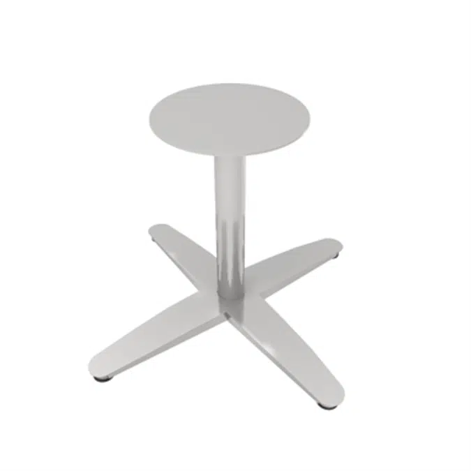 BIM objects - Free download! SKY support leg with star base 580 x 700 ...