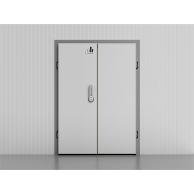 Obiekty BIM - Pobierz za darmo! Hinged Double Leaf Door (HDLD) | BIMobject