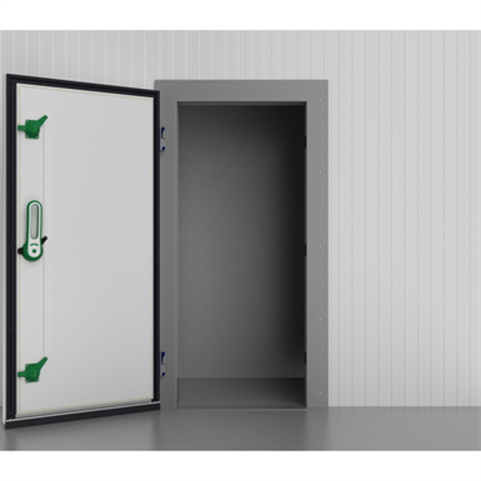 BIM objects - Free download! Hinged Single Leaf Door (HSLD) | BIMobject