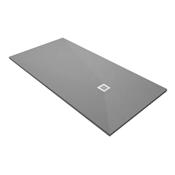 BIM objects - Free download! BASE SLATE Shower Tray 1200x700mm | BIMobject