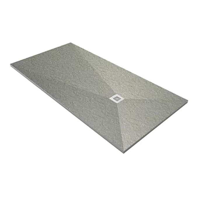 BIM objects - Free download! BASE SLATE Shower Tray 1700x900mm | BIMobject