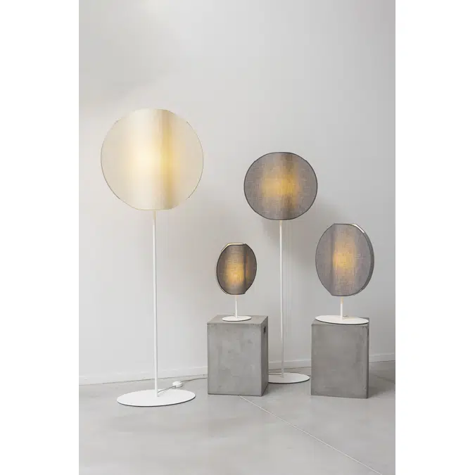 BIM objects - Free download! MOON - SMALL TABLE LAMP | BIMobject