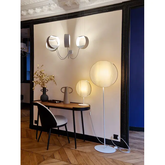 BIM objects - Free download! MOON - SMALL TABLE LAMP | BIMobject