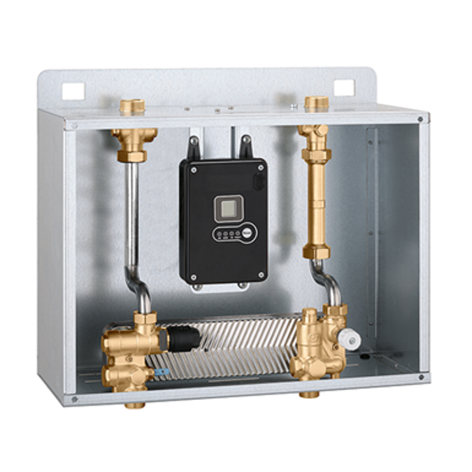 BIM objects - Free download! SATK10 series Wall-mounted user HIU For ...