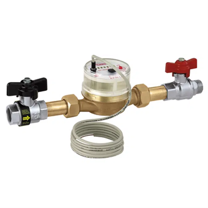 BIM objects - Free download! Domestic water meter kit | BIMobject