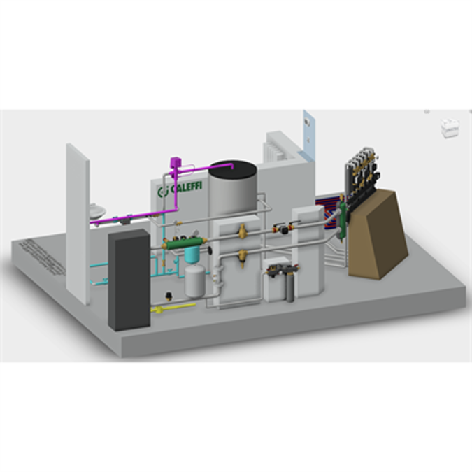 BIM objects - Free download! Central Heating | BIMobject
