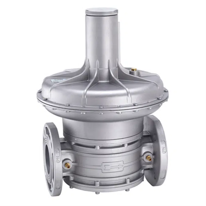 BIM objects - Free download! Gas pressure closing filter regulator ...