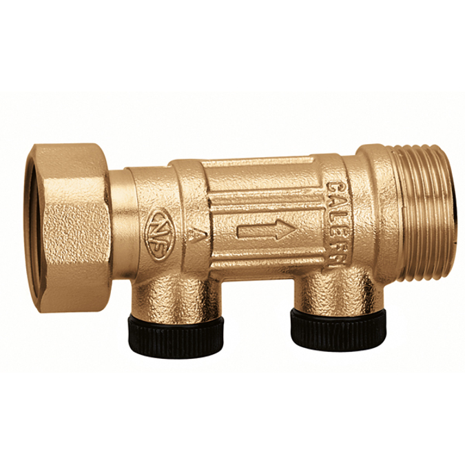 Objetos BIM - ¡Descarga gratis! Check valve. Nut - male connections ...